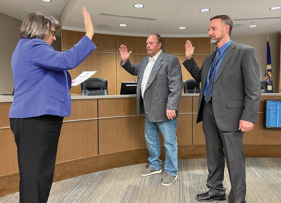 New Lyon County commissioners sworn in | News, Sports, Jobs - Marshall ...